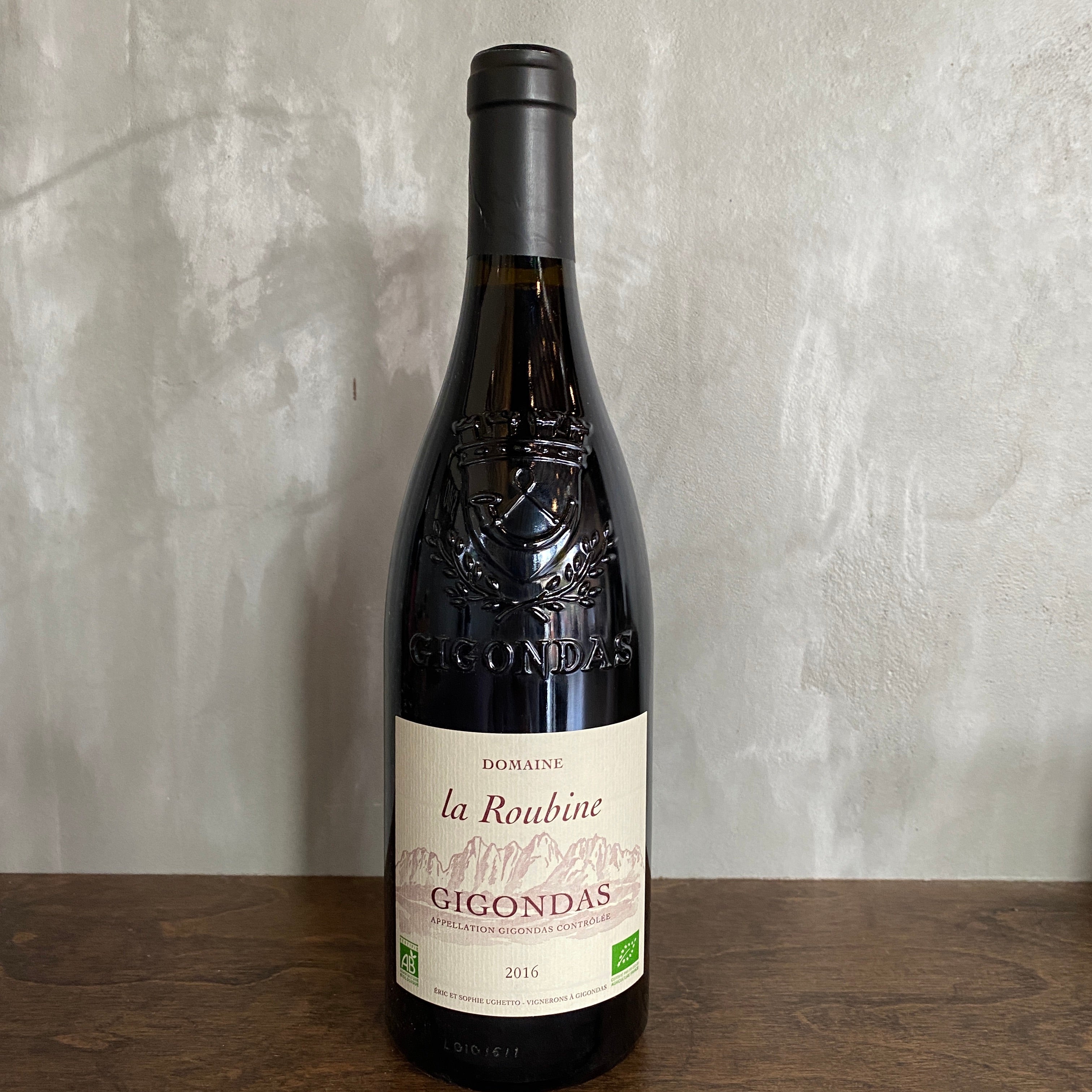Southern Rhone Red Blend, Gigondas, Domaine La Roubine, Rhone, France ...