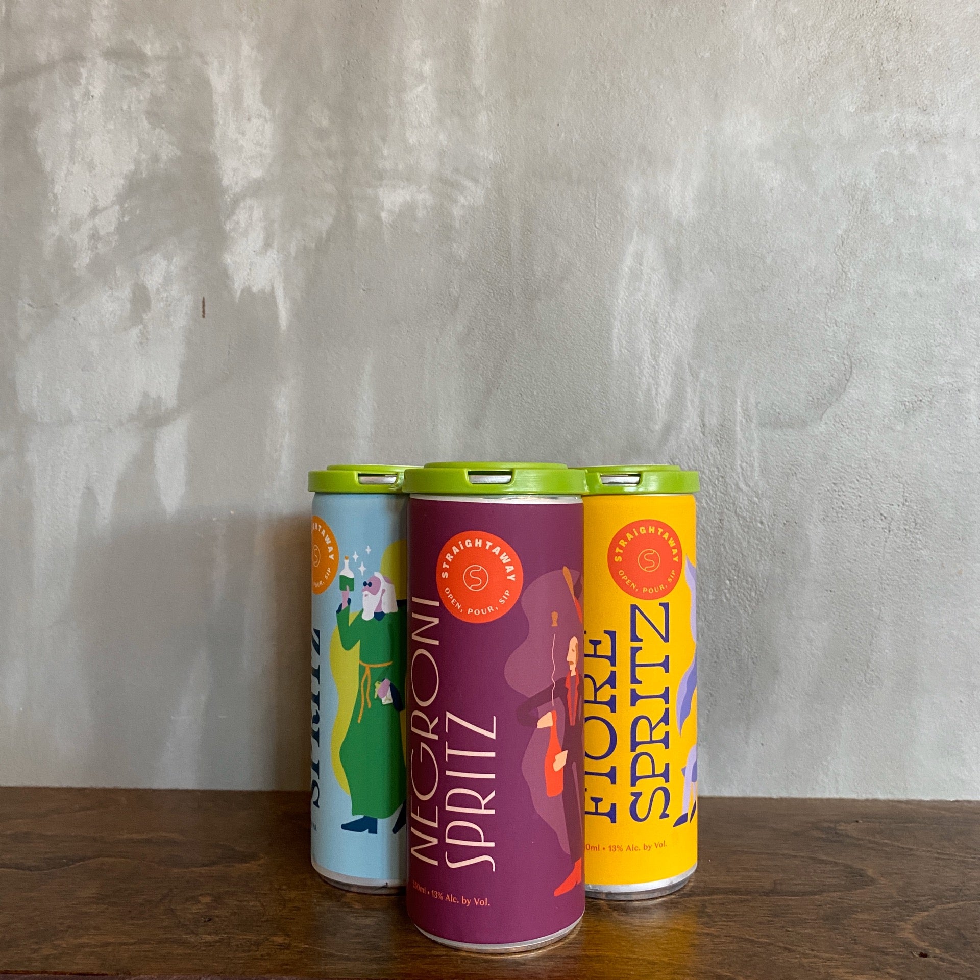 Spritz Variety Pack, Straightaway, Portland, Oregon, 4-pack 250mL cans ...